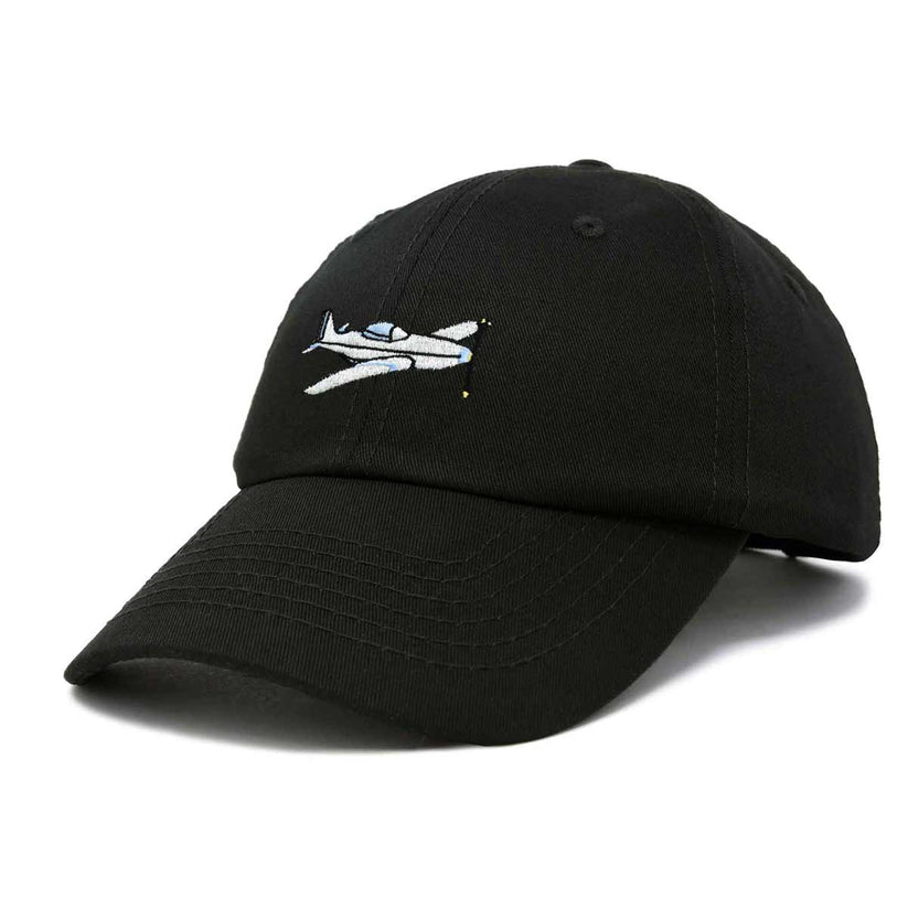 Aviator Airplane Ball Cap - Stylish Embroidered Hat – Dalix