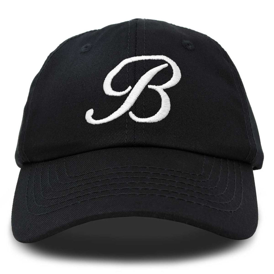 Womens Initial Letter Hats | Monogramed Initials – Dalix