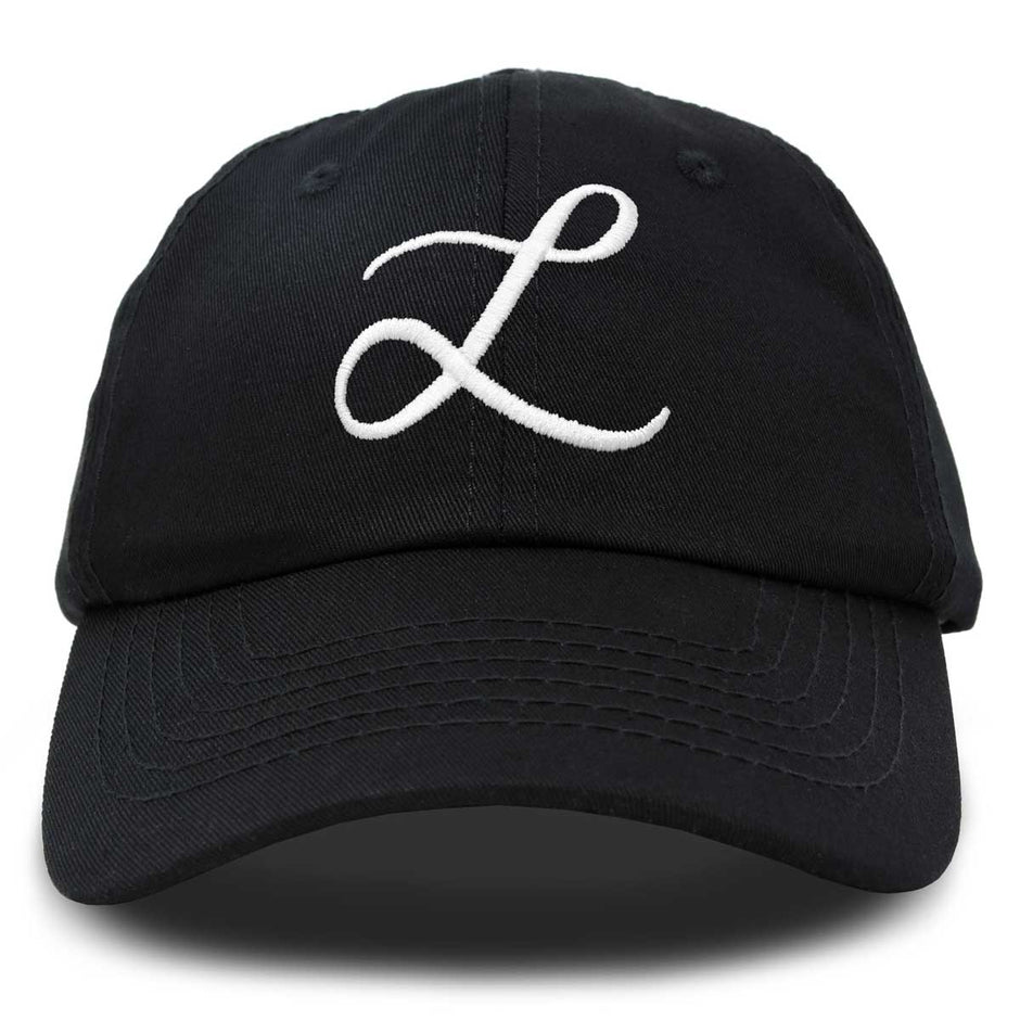Womens Initial Letter Hats | Monogramed Initials – Dalix