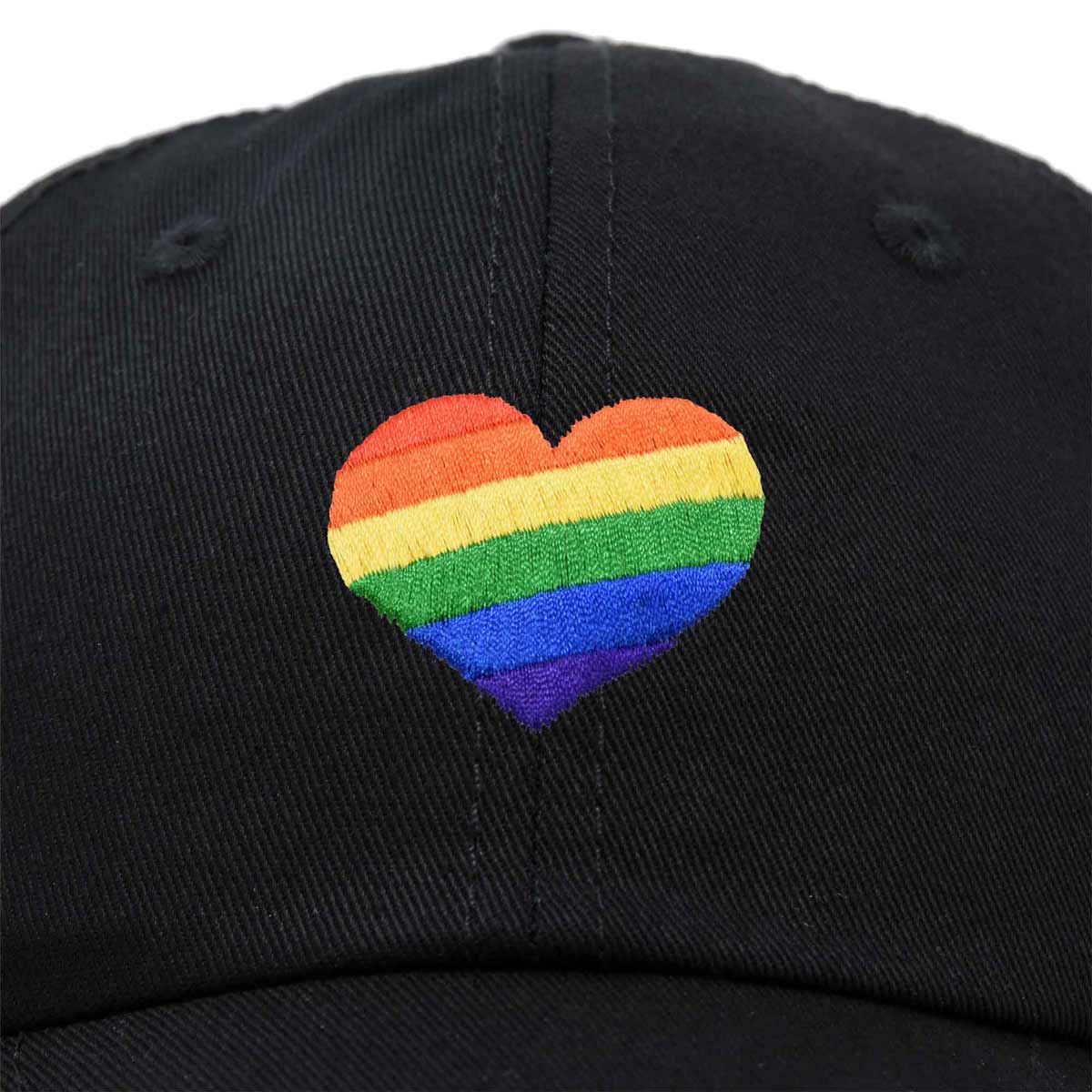 Dalix Rainbow Heart Cap