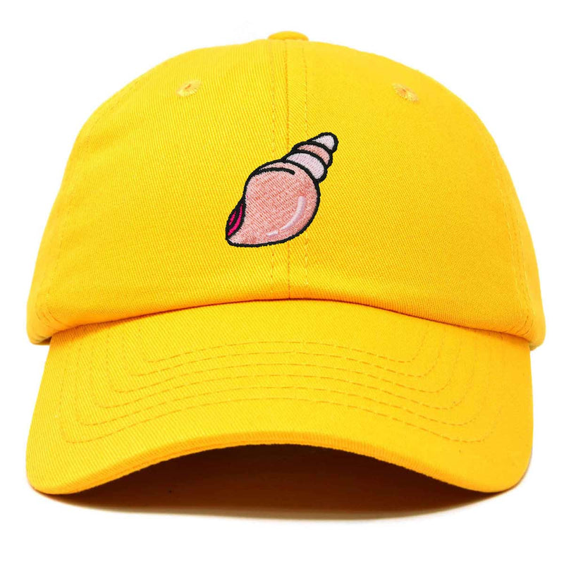 Dalix Seashell Cotton Dad Cap Embroidered Baseball Hat Womens