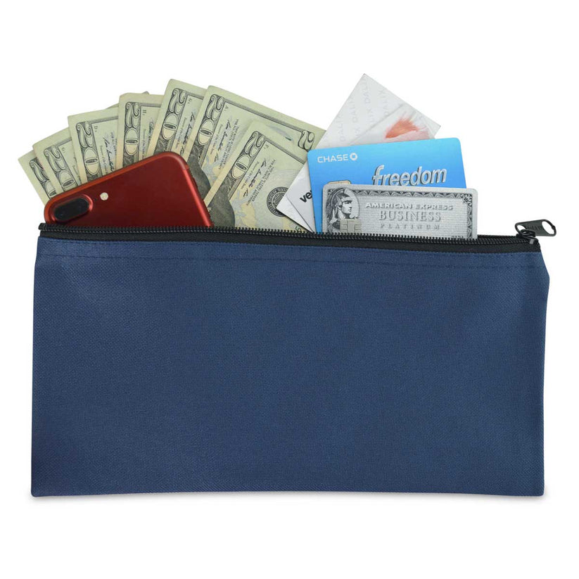 Bank Deposit Bag - Money Pouch Pack Secure And Durable – Dalix