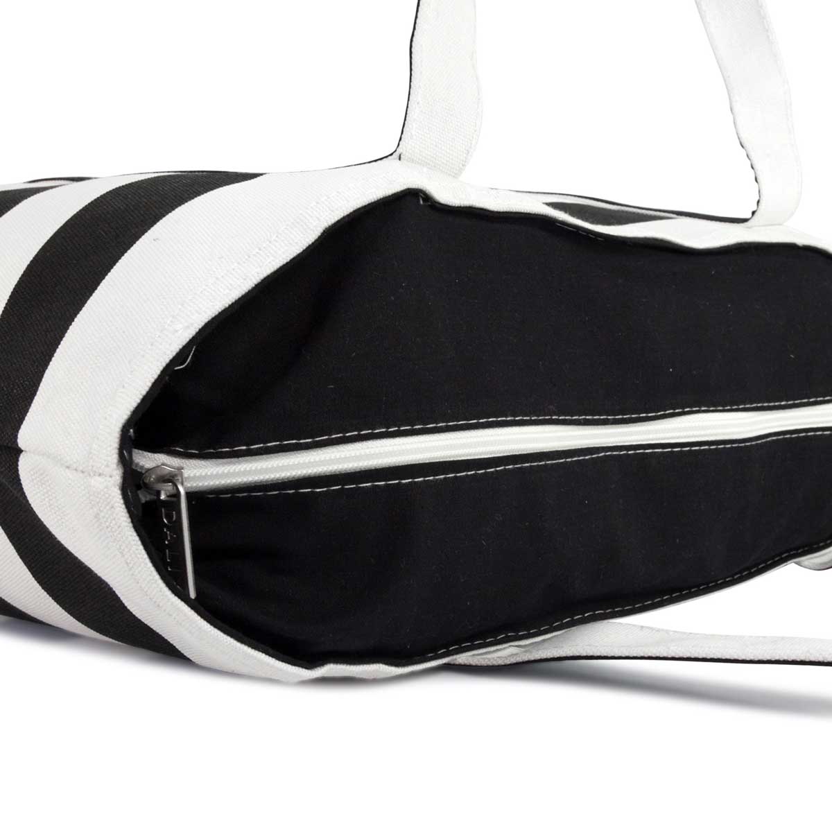 Dalix 23" Premium Striped Tote Bag | Dalix.com