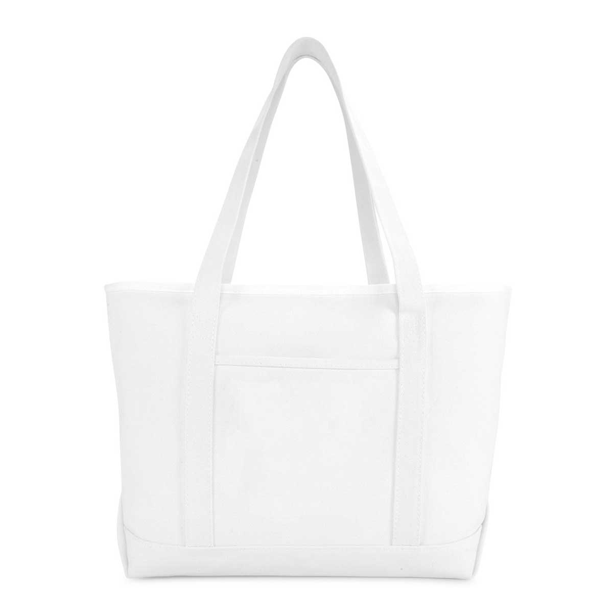 Dalix 23 Premium 24 Oz Cotton Canvas Shopping Tote Bag